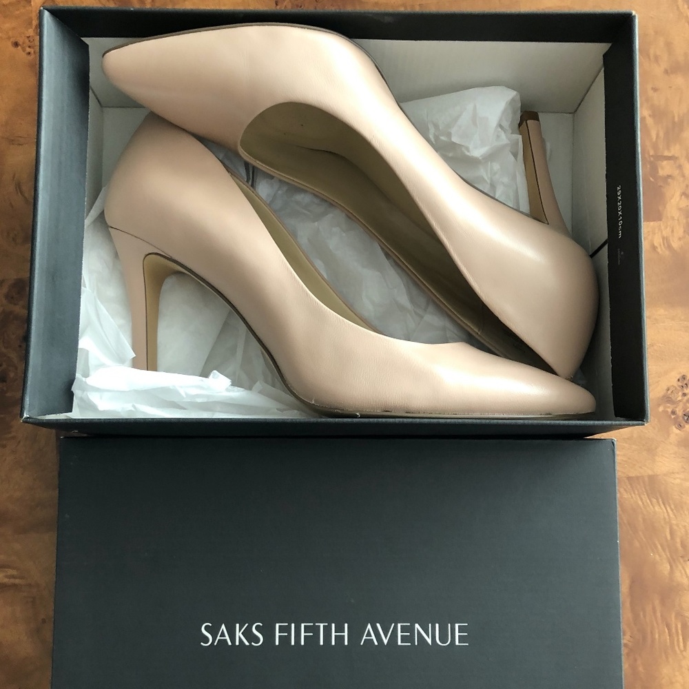 Saks Fifth Avenue High Heel Pumps Size 11 - Gem